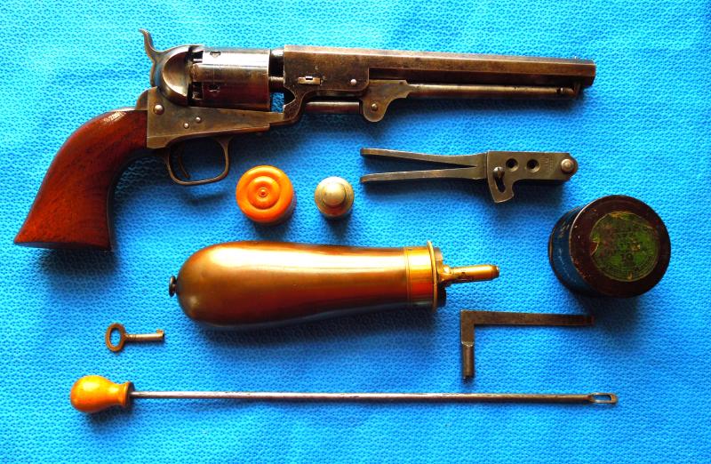 Pembroke Fine Arms | Good Cased Colt London Navy Revolver first year of ...