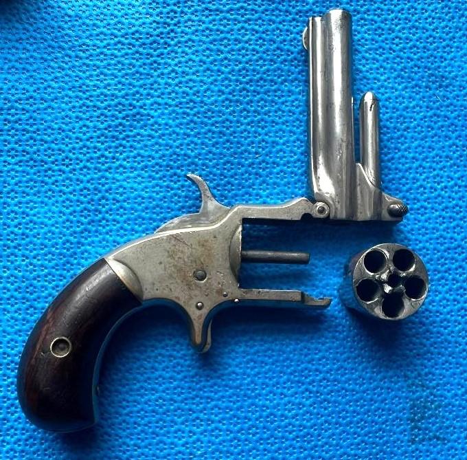 Pembroke Fine Arms | Marlin Model 1873 tip up revolver.